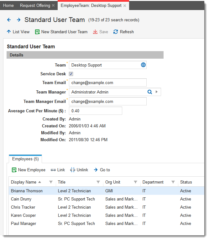 Example: Using a Cascading Validation List